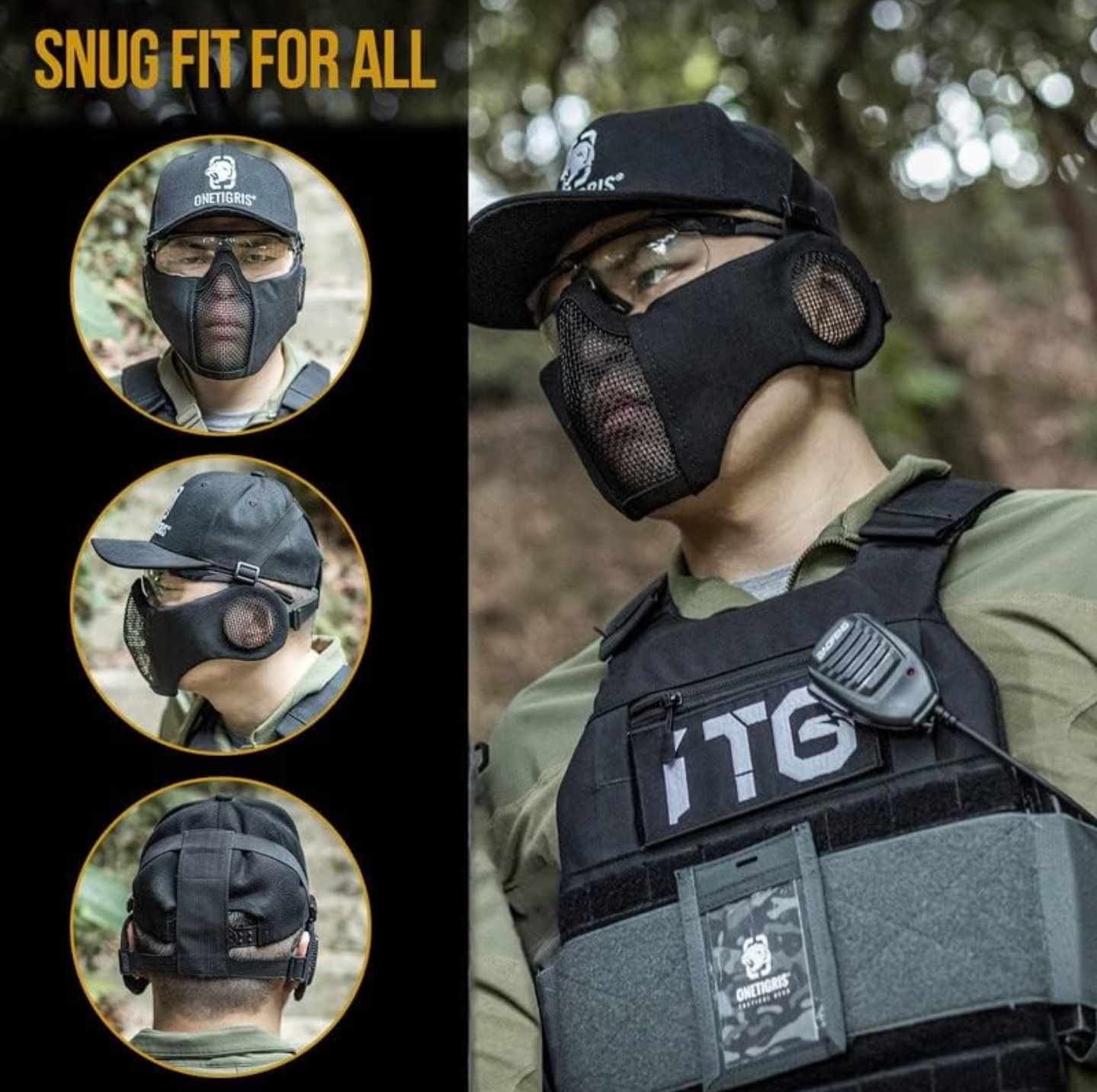 Custom Painted SWEET TOOTH Paintball, Airsoft, Cosplay mask accessory ...